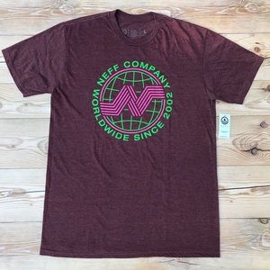 Neff | Shirts | Neff Company Worlwide Since 202 Mens Retro Tee | Poshmark